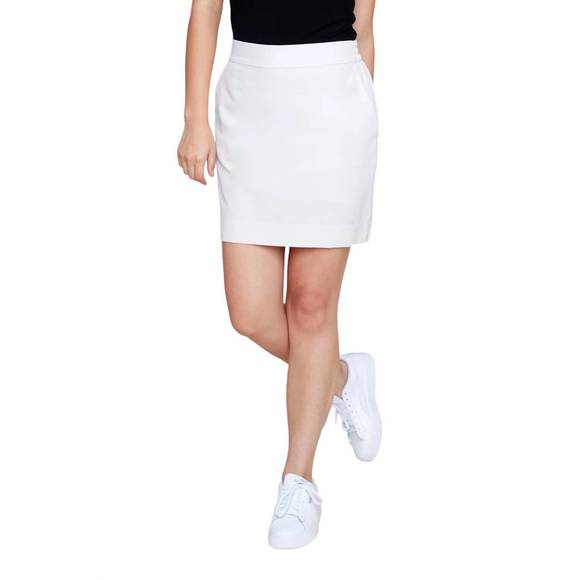 Renuar | Shorts | New Renuar Athleisure Pull On Skort In Oyster | Poshmark